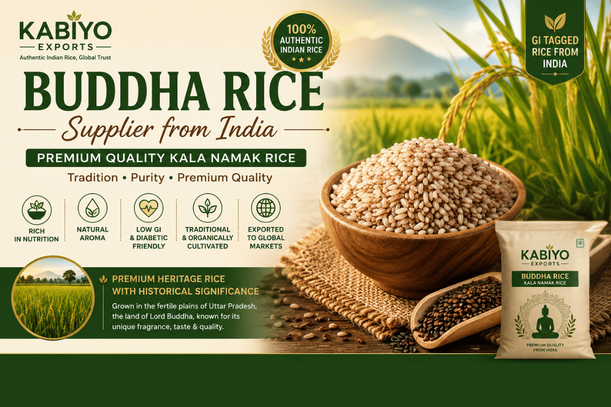 Buddha Rice Supplier from India
